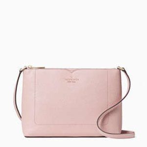 kate spade | Bags | New Kate Spade Harlow Pebble Leather Crossbody Rose ...